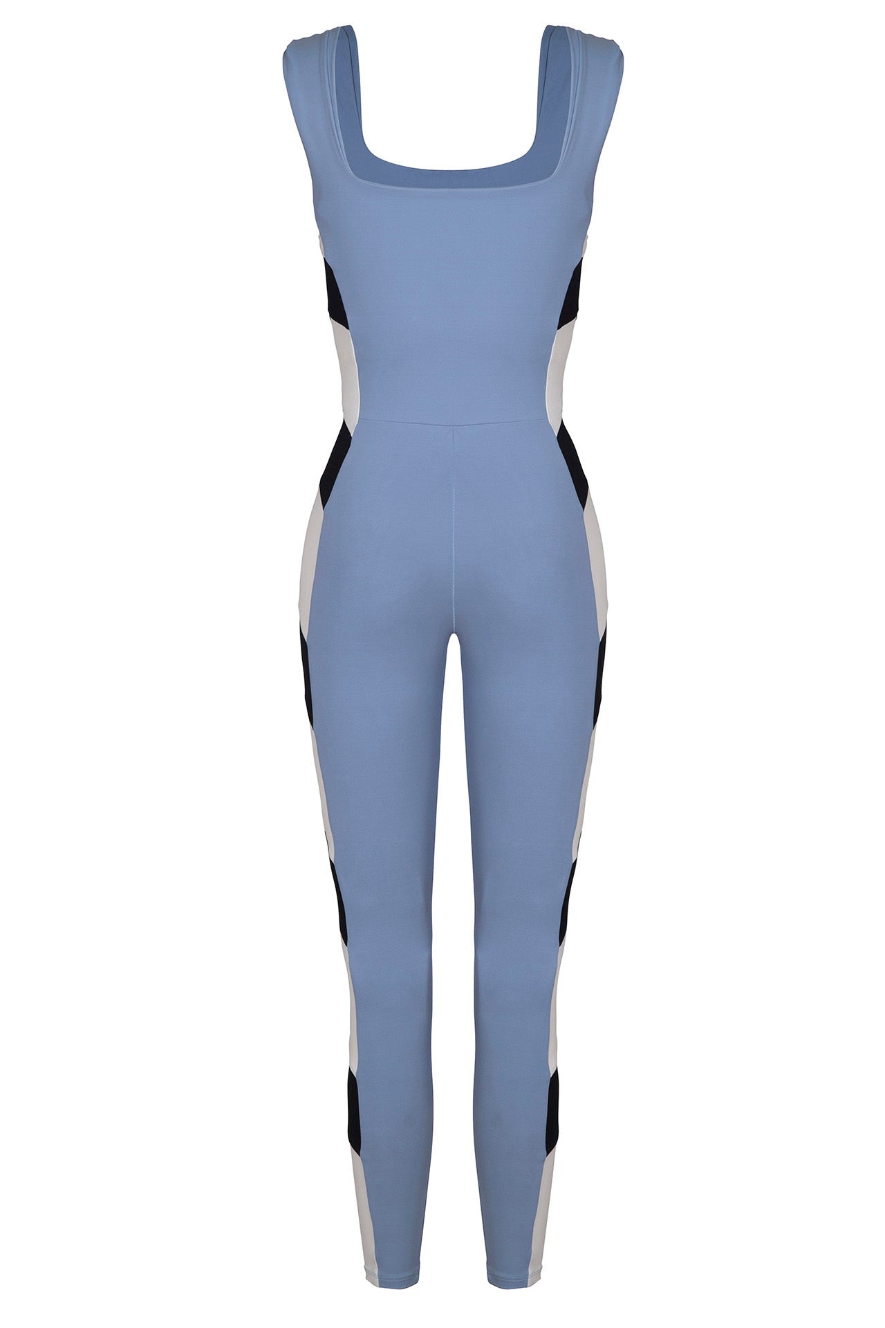 Arrow Unitard Light Blue / Black / Chantilly – Port de Bras